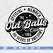 60th Birthday SVG PNG: Old Balls Club Est 1965 (digital Download) - Etsy