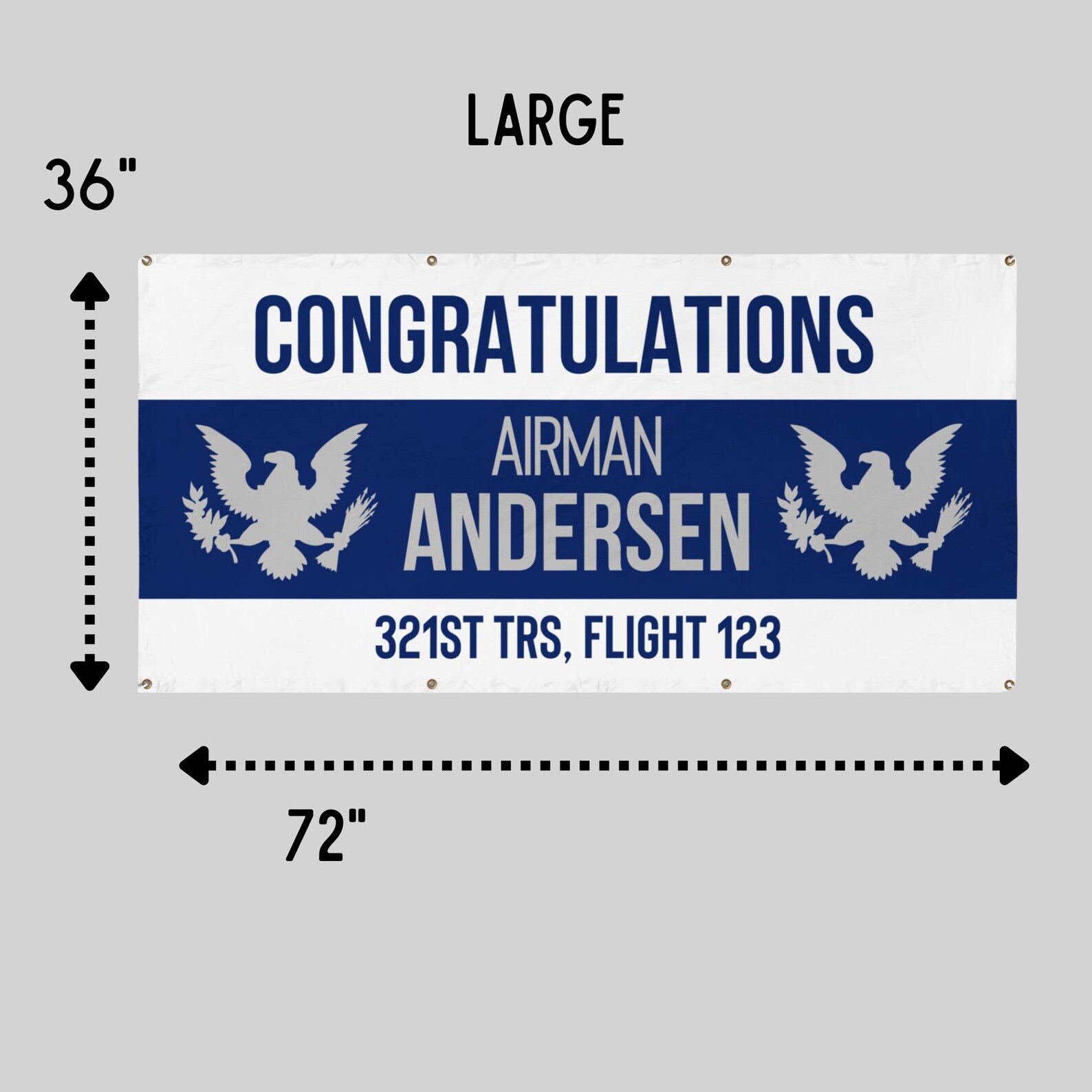 BMT Graduation Banner, Airman Graduation Banner, Airman Banner ...