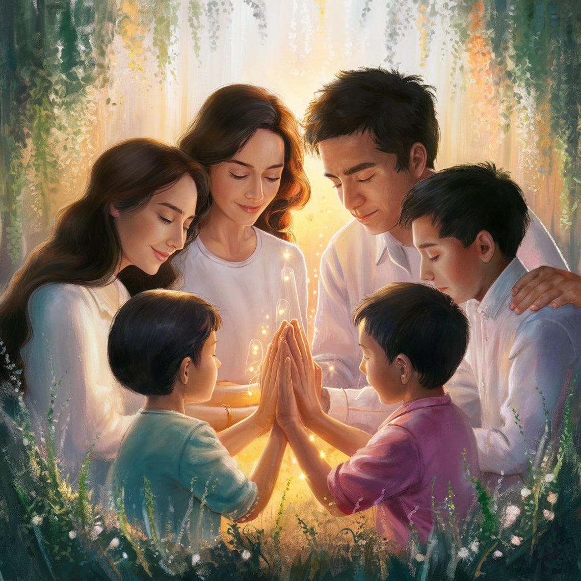 Harmonious Family Unity Prayer - Etsy
