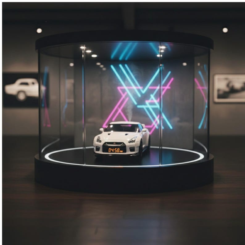 Supercar Alarm Clock With Realistic Engine Sound, LED Headlights ...