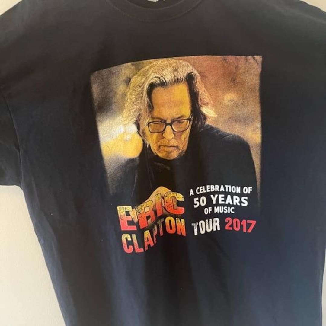 Eric Clapton Band T-shirt - Etsy