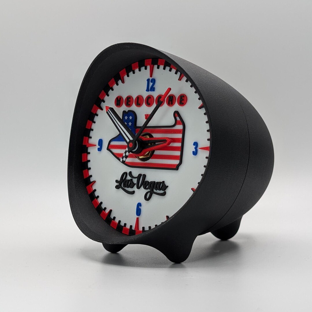 Las Vegas Circuit Clock | Elegant and Minimalist Design | Affordable ...