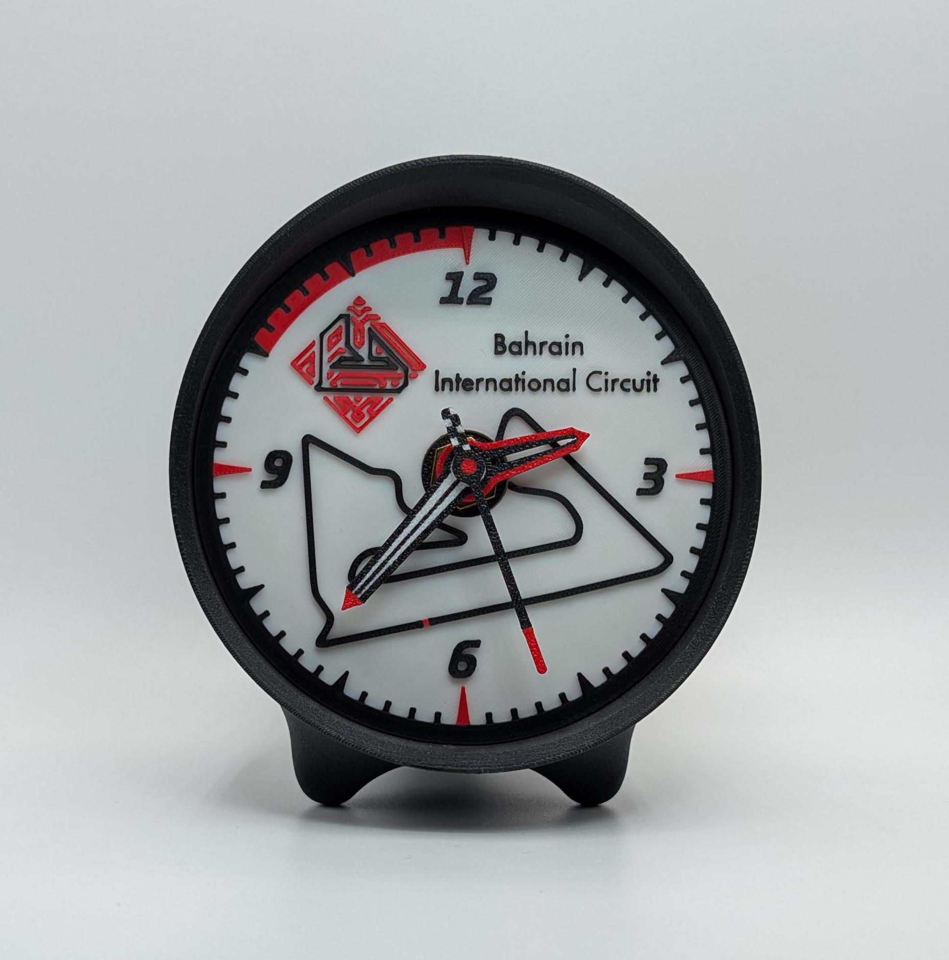 Bahrain Circuit Clock | Elegant and Minimalist Clock | Affordable Gift ...