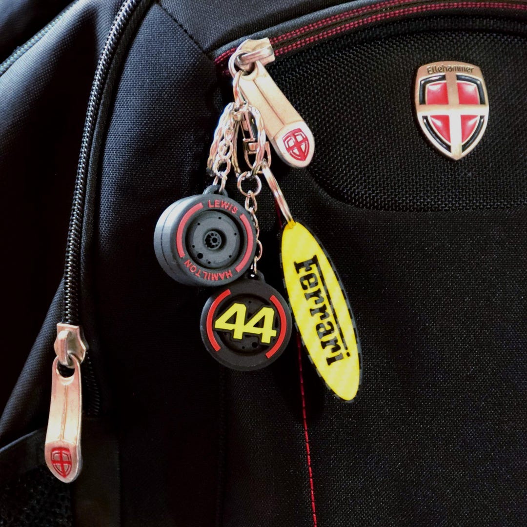 Lewis Hamilton F1 Keychain | Formula 1 Decoration | Gift for Motorsport ...
