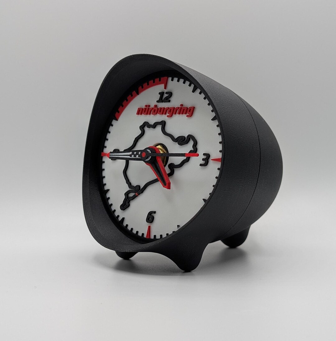 Nürburgring Nordschleife Desk Clock F1 Theme Party Decor Silent Green ...