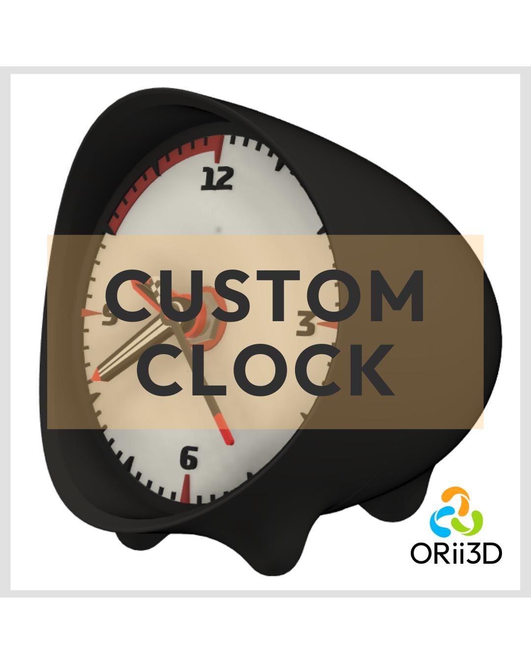 Personalized Desk Clock - Customize Your Dial and Create a Unique Clock ...