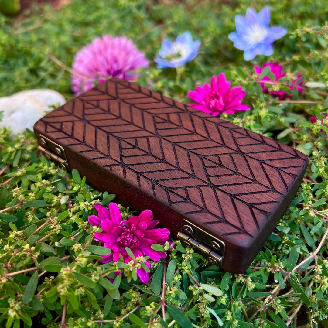 Walnut Stash Case - Etsy