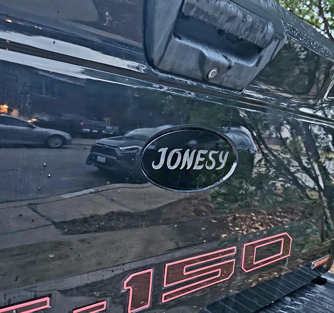 Customizable 2020 Ford F150 Blackout Stealth Badges front and Rear. - Etsy