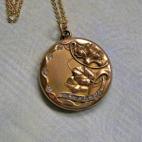 Gold Filled Locket - Etsy