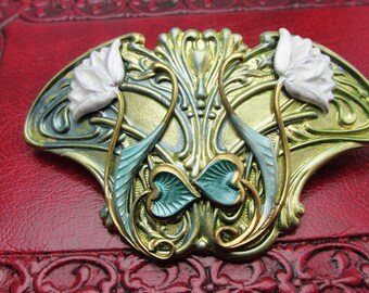 Vintage hair clips | Etsy