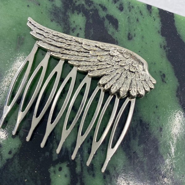 Angel Wing Hair Clip - Etsy