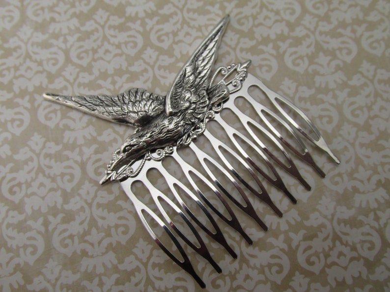 Bird Hair Comb Woodland Wedding Vintage Hair combs Bridal Hair | Etsy