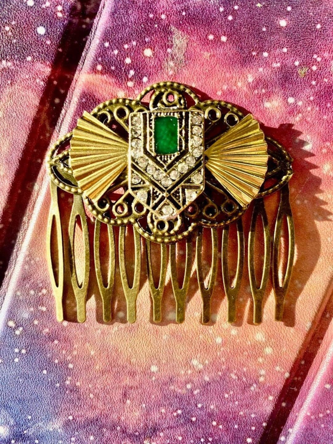 Art Deco Style Hair Comb Bridal Hair Accessories Decorative Combs ...