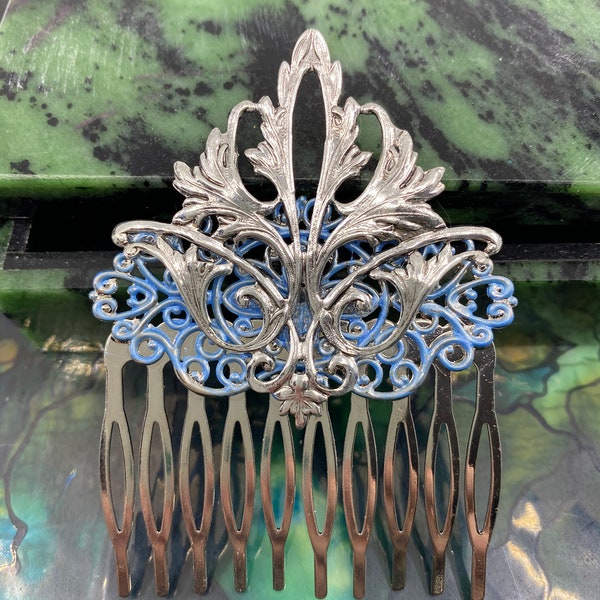 Art Deco Hair Comb - Etsy