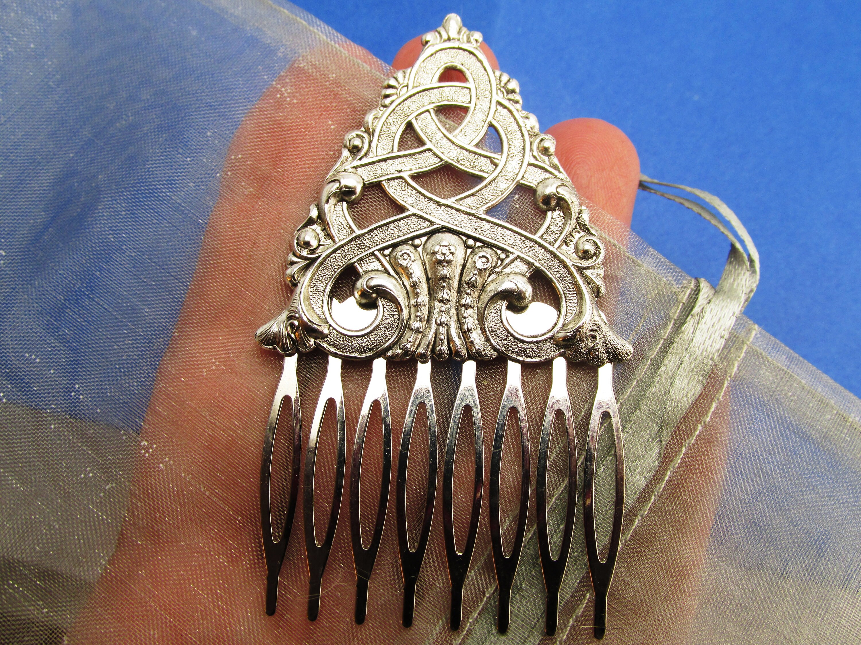 Celtic Knot Style Hair Comb Bridal Hair Accessories Decorative Combs ...