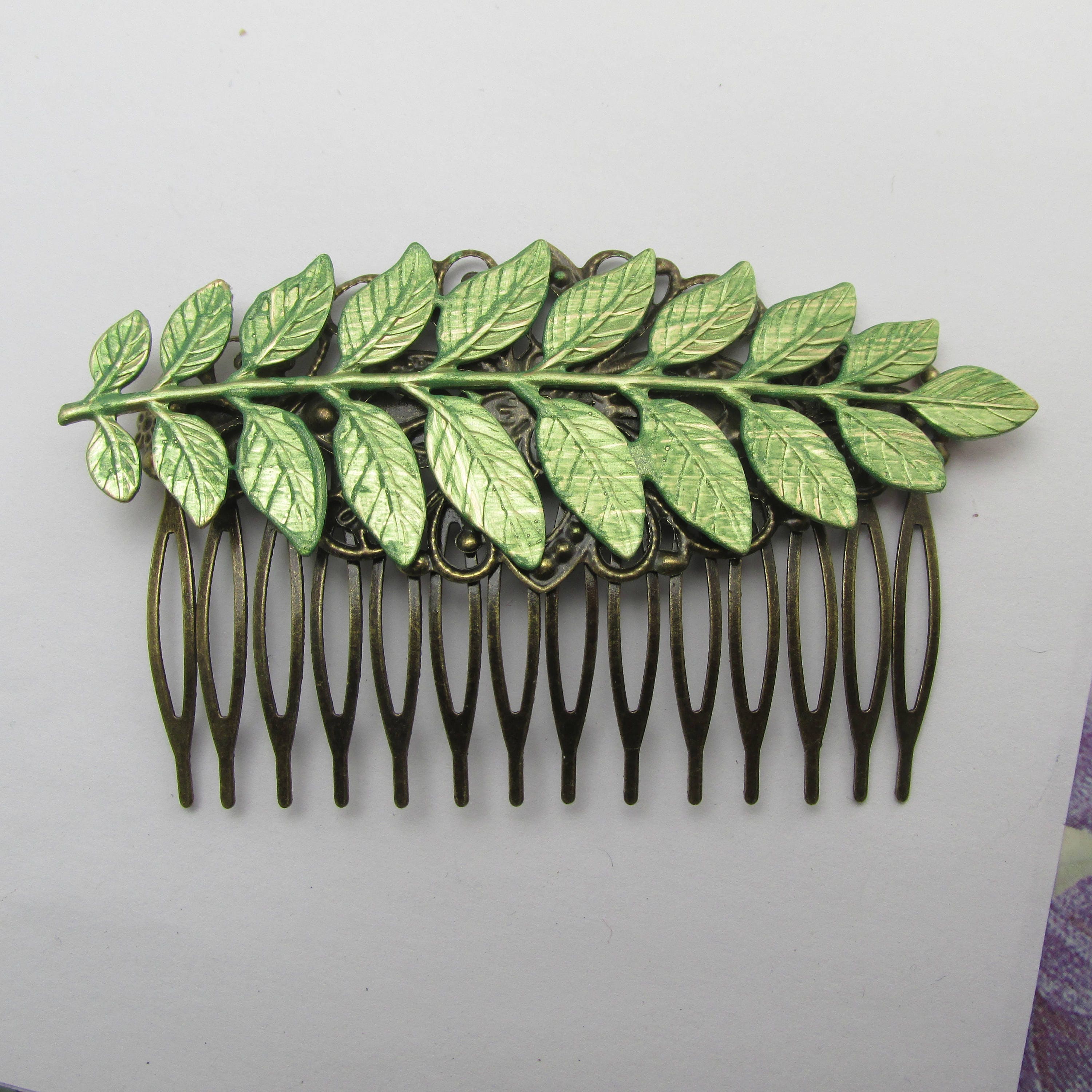 Fern Hair Comb Woodland Wedding Bridal Hair Accessories | Etsy