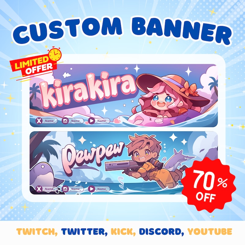 Animated Discord Banners - Etsy