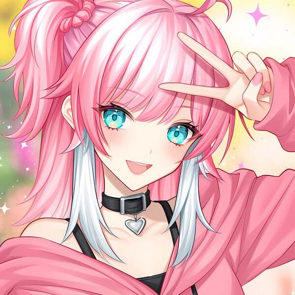 Custom Twitch Banner, Custom Chibi Cute Banner, Header, Social Media ...