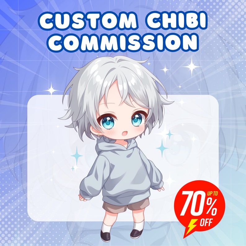 Custom Chibi Anime Chibi Anime Style Chibi Character Custom Chibi ...