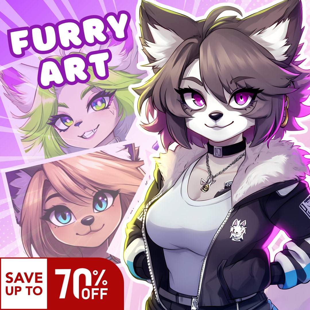 Custom Furry Art, Furry Art, Furry Avatar, Furry Icon, Furry PFP, Furry ...