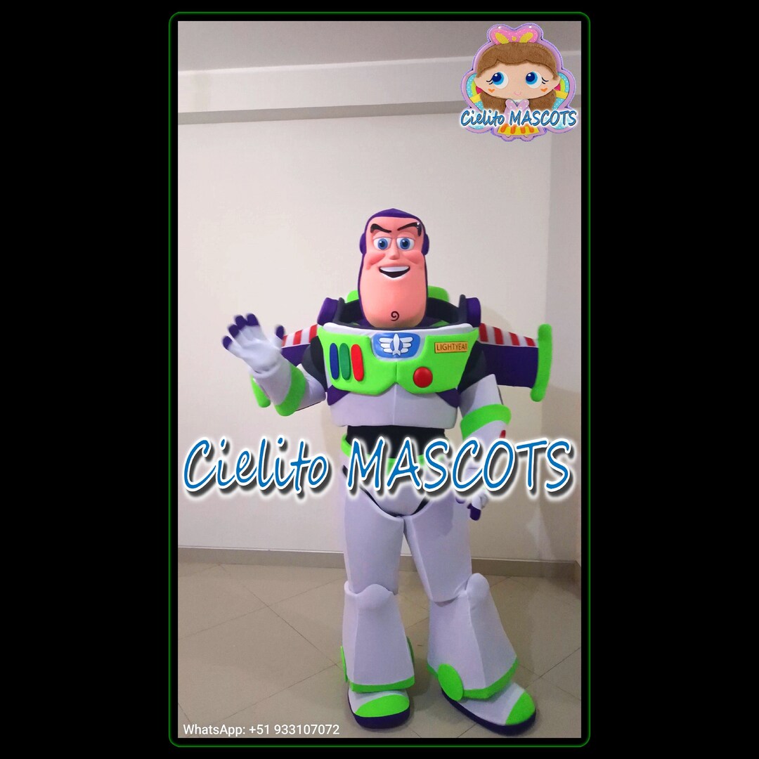 BUZZ LIGHTYEAR de toy story Disfraz de mascota mascota cosplay botarga ...