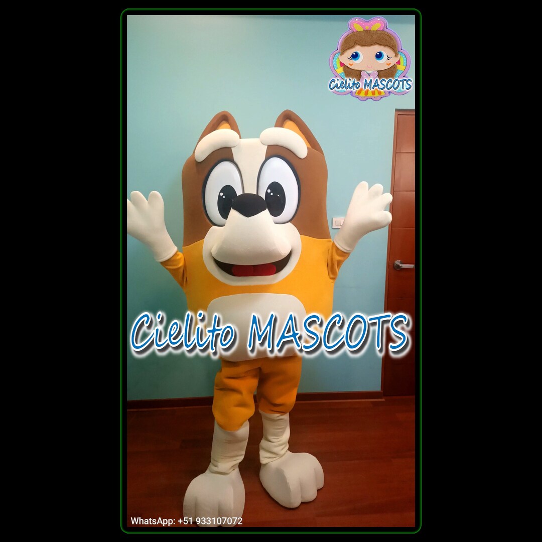 BINGO of Bluey Mascot Costume Mascotte Cosplay Botarga Halloween ...