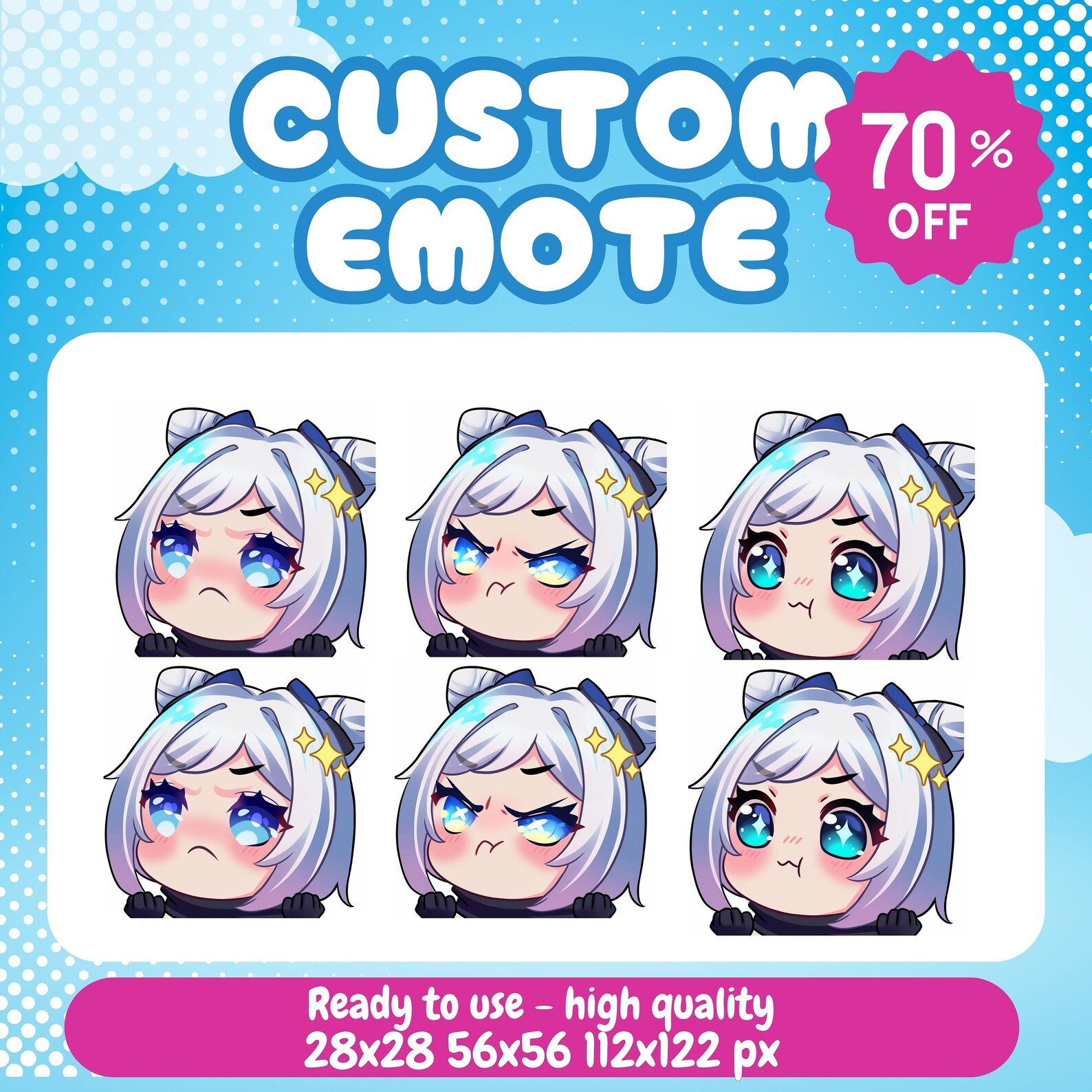 CUSTOM EMOTES | Animated Emotes | Custom Twitch Emotes | Kick Emotes ...