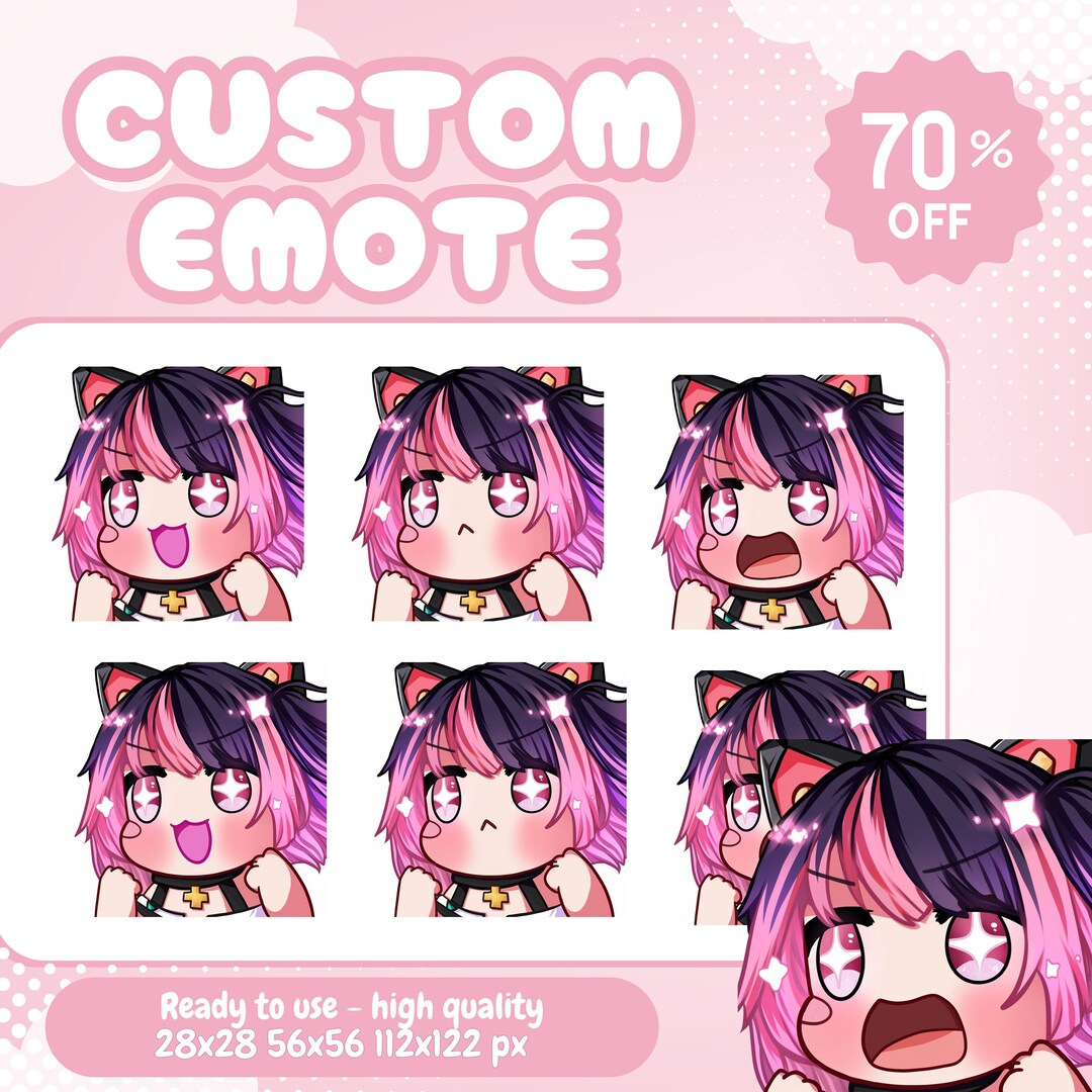 Custom Twitch Emotes | Animated Emotes | Twitch Emote for Streamer ...