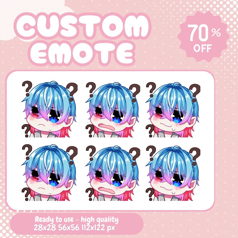 Custom Twitch Emotes | Animated Emotes | Twitch Emote for Streamer ...