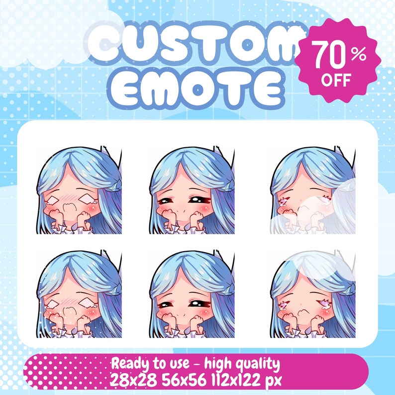 CUSTOM EMOTES | Animated Emotes | Custom Twitch Emotes | Kick Emotes ...