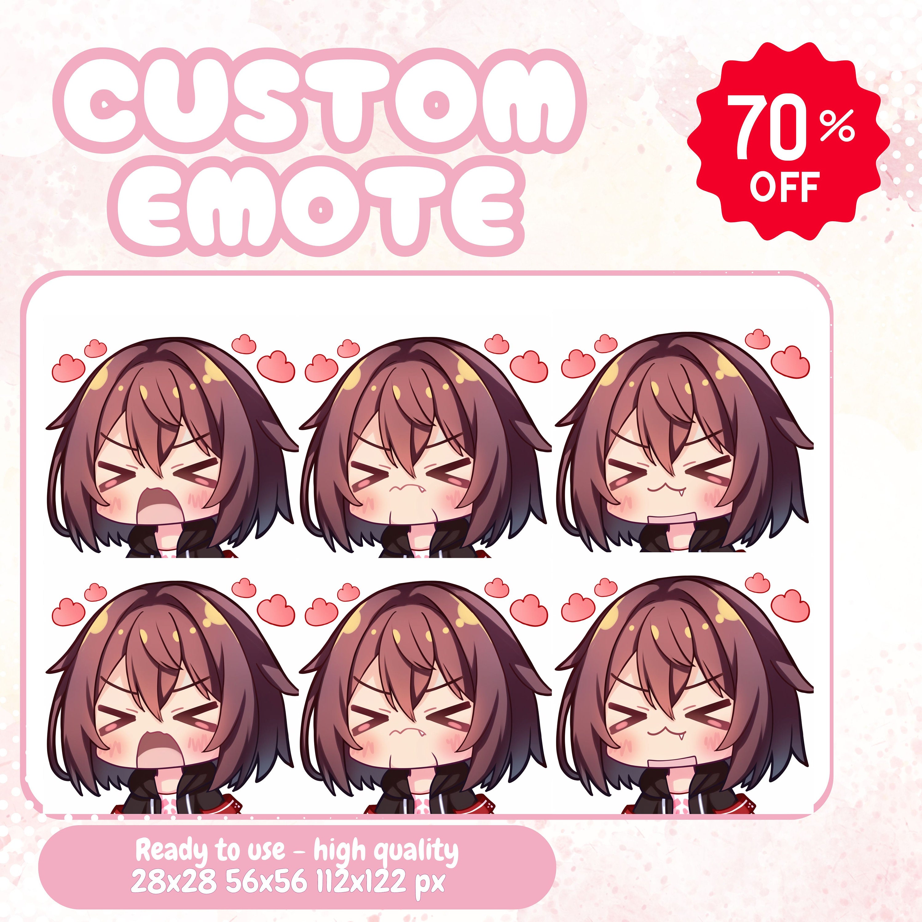 Custom Twitch Emotes | Animated Emotes | Twitch Emote for Streamer ...