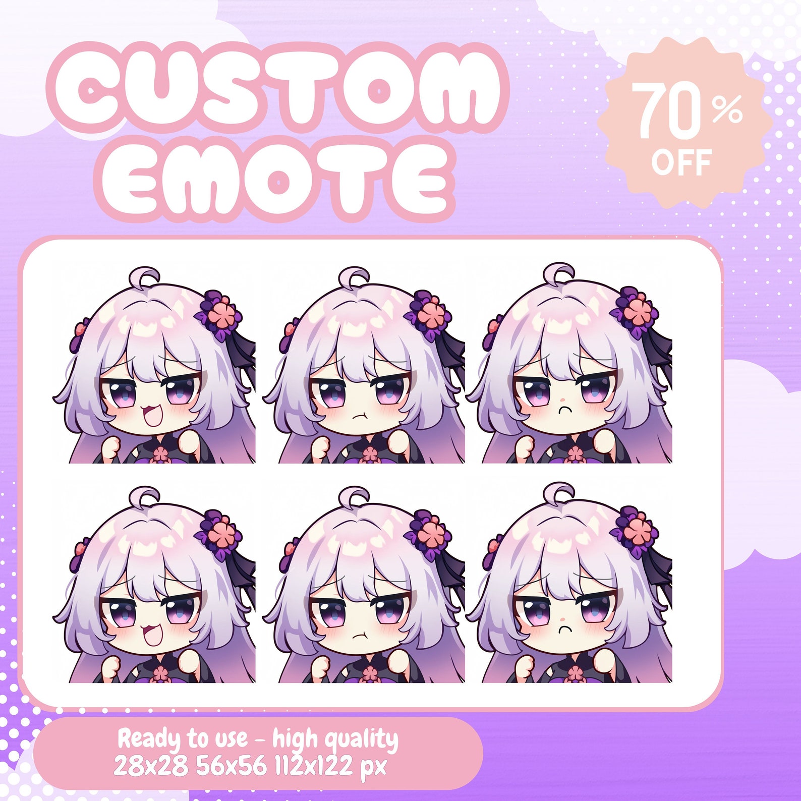 Custom Twitch Emotes | Animated Emotes | Twitch Emote for Streamer ...