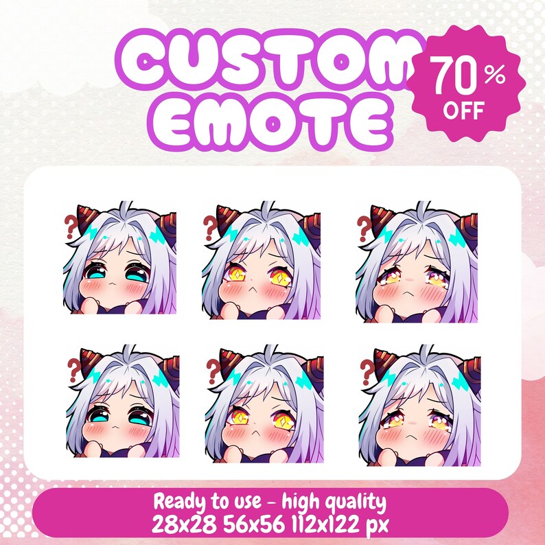 CUSTOM EMOTES | Animated Emotes | Custom Twitch Emotes | Kick Emotes ...