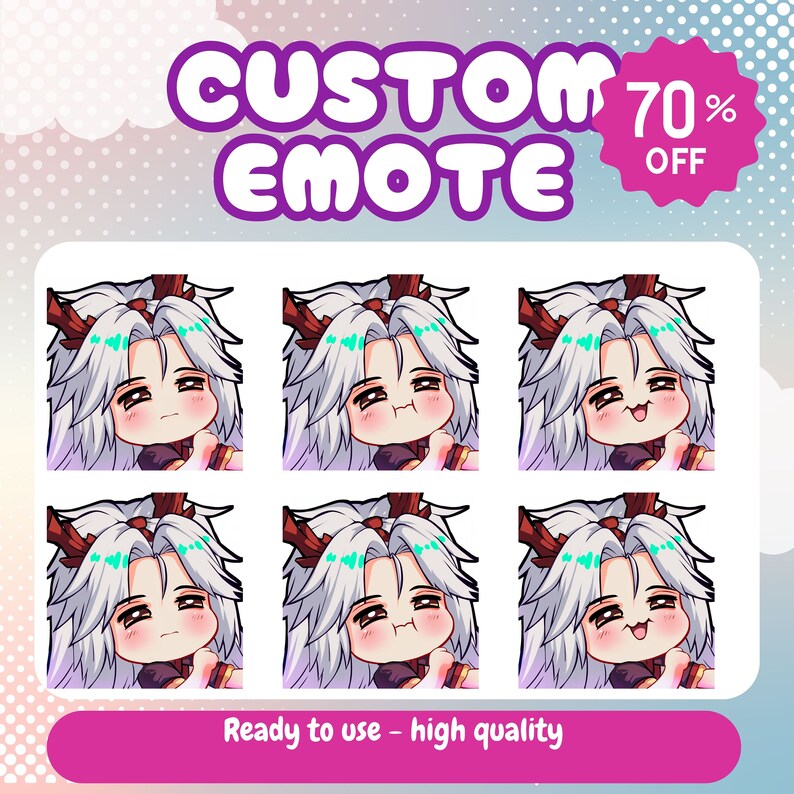 CUSTOM EMOTES | Animated Emotes | Custom Twitch Emotes | Kick Emotes ...