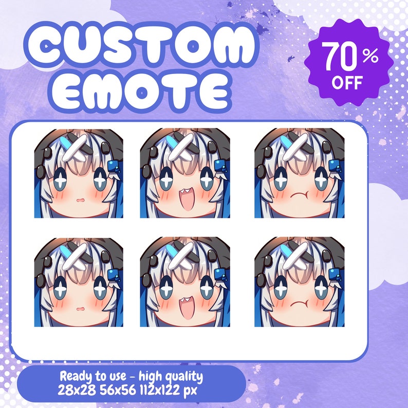 Custom Twitch Emotes | Animated Emotes | Twitch Emote for Streamer ...