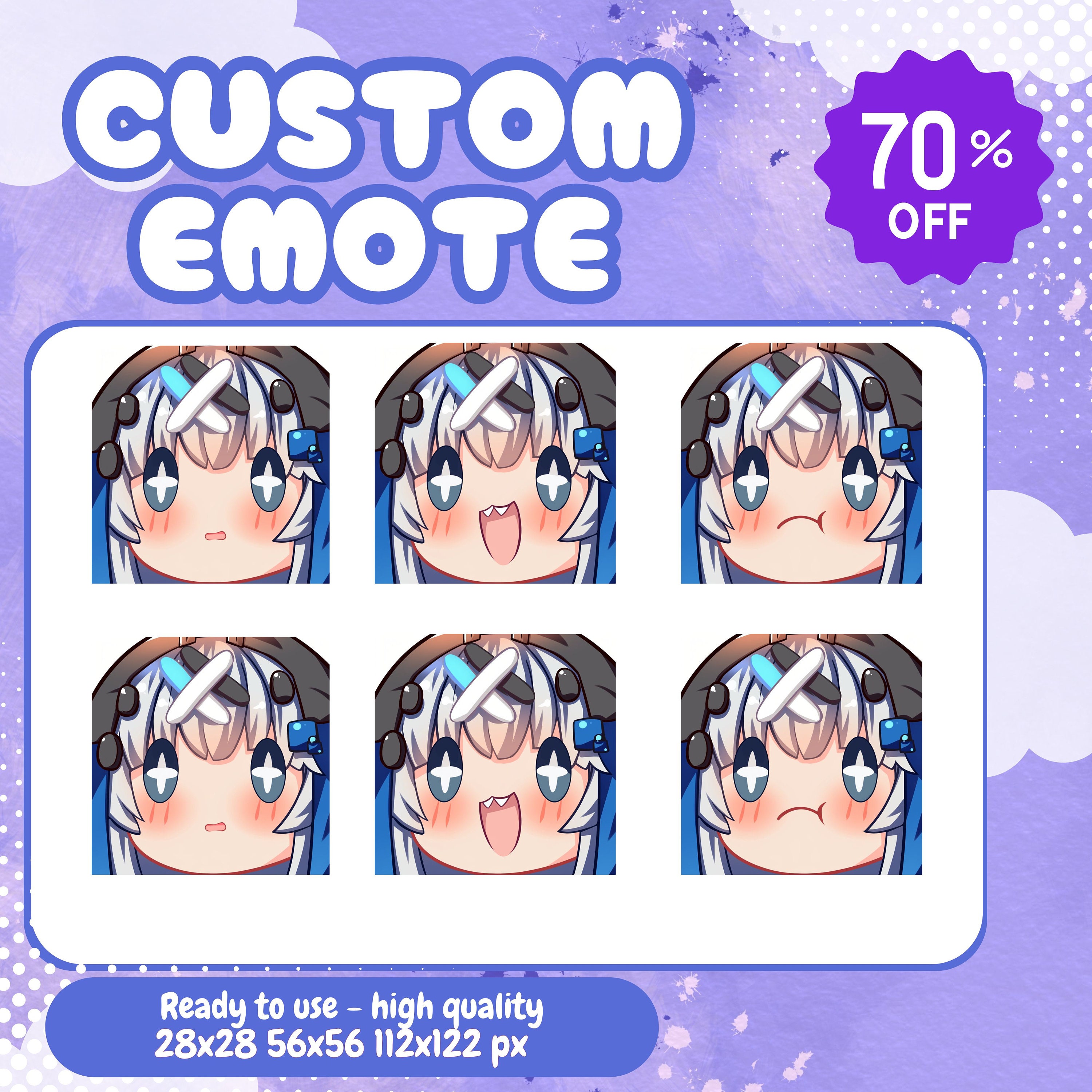 Custom Twitch Emotes | Animated Emotes | Twitch Emote for Streamer ...