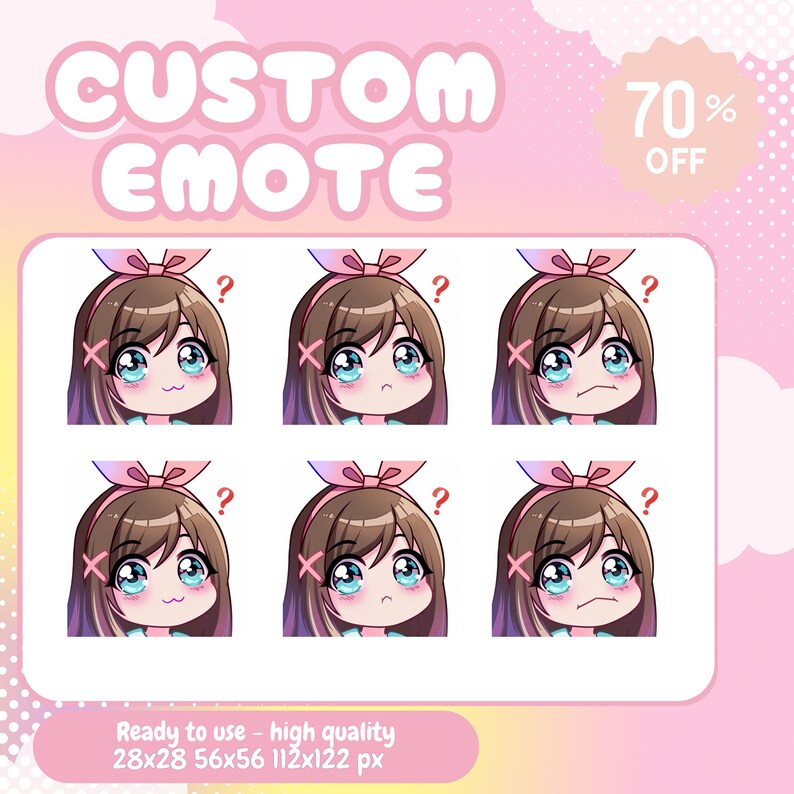 Custom Twitch Emotes | Animated Emotes | Twitch Emote for Streamer ...