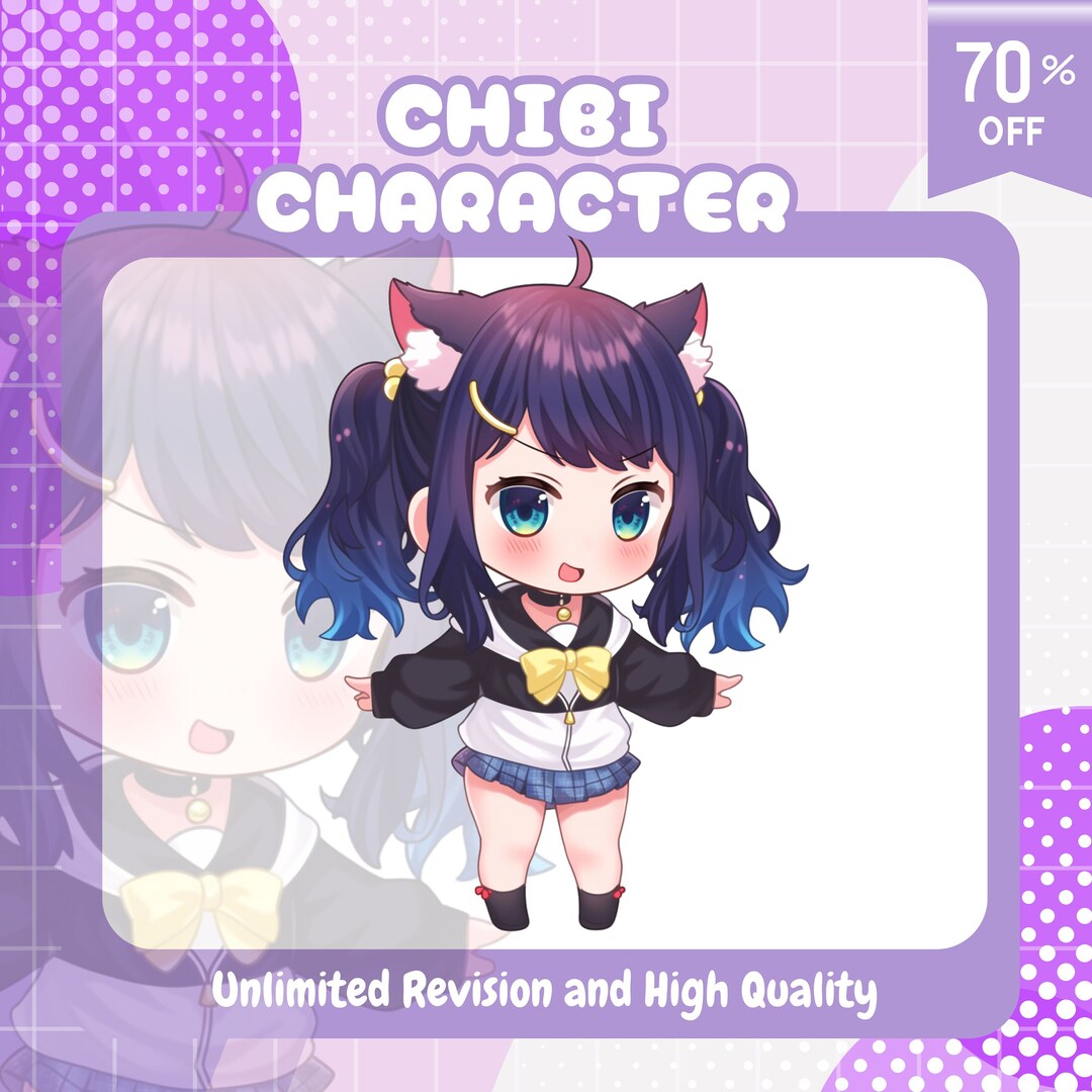 Custom Chibi Anime| CUSTOM CHIBI | Cartoon | Fanart | Chibi Logo | Cute ...