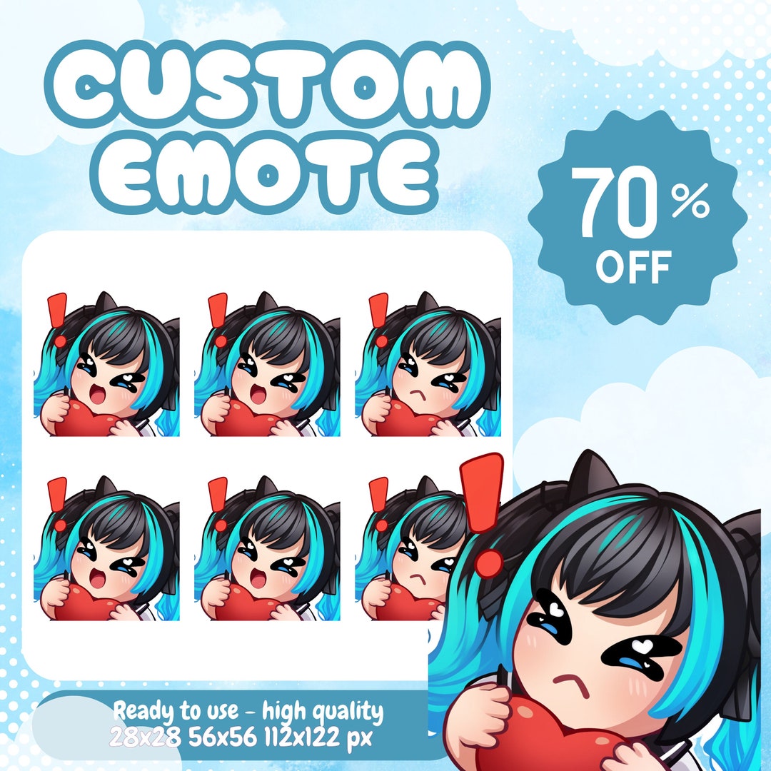 Custom Twitch Emotes | Animated Emotes | Twitch Emote for Streamer ...