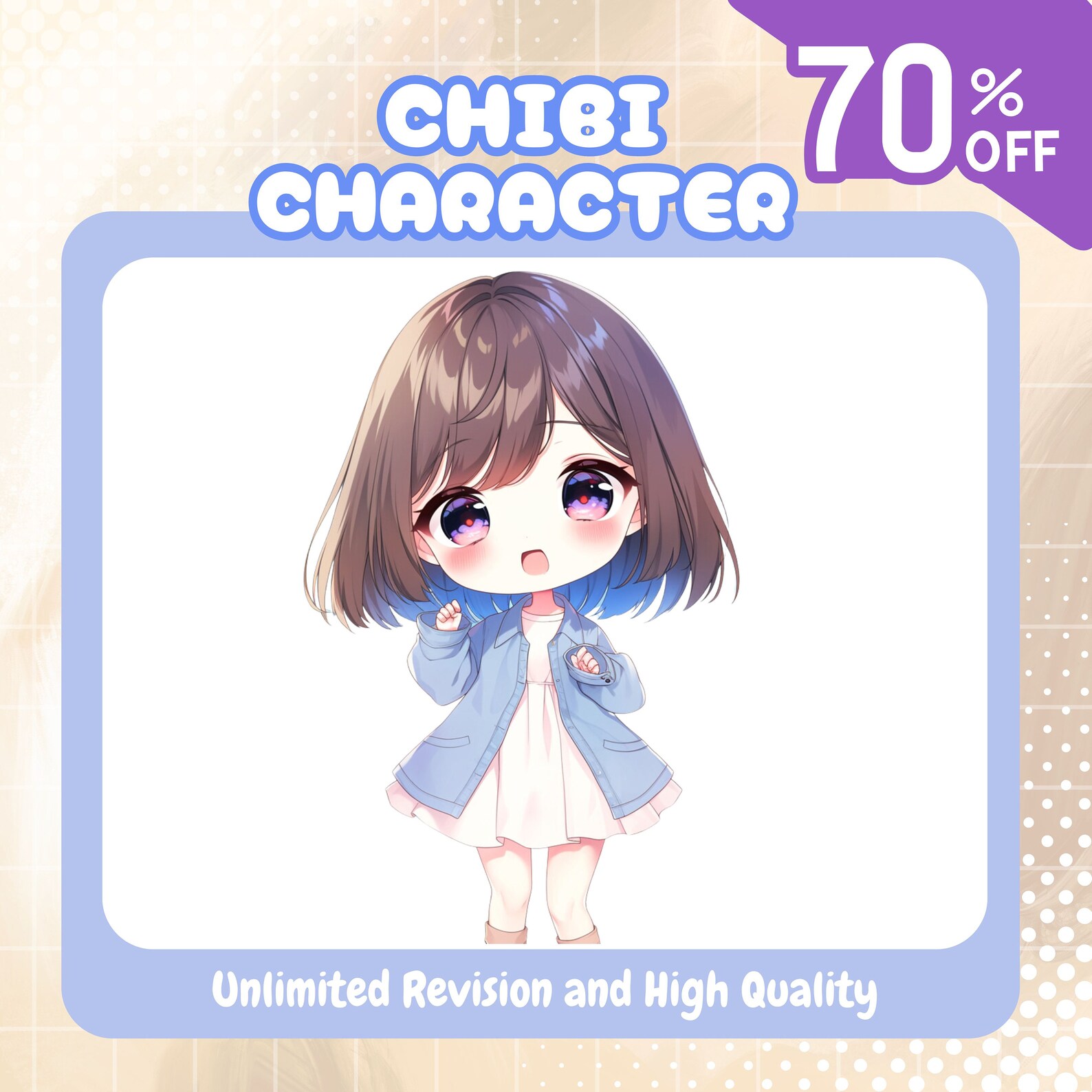 Custom Chibi Anime | Chibi Character | Chibi Logo | Cute Chibi | Cute ...