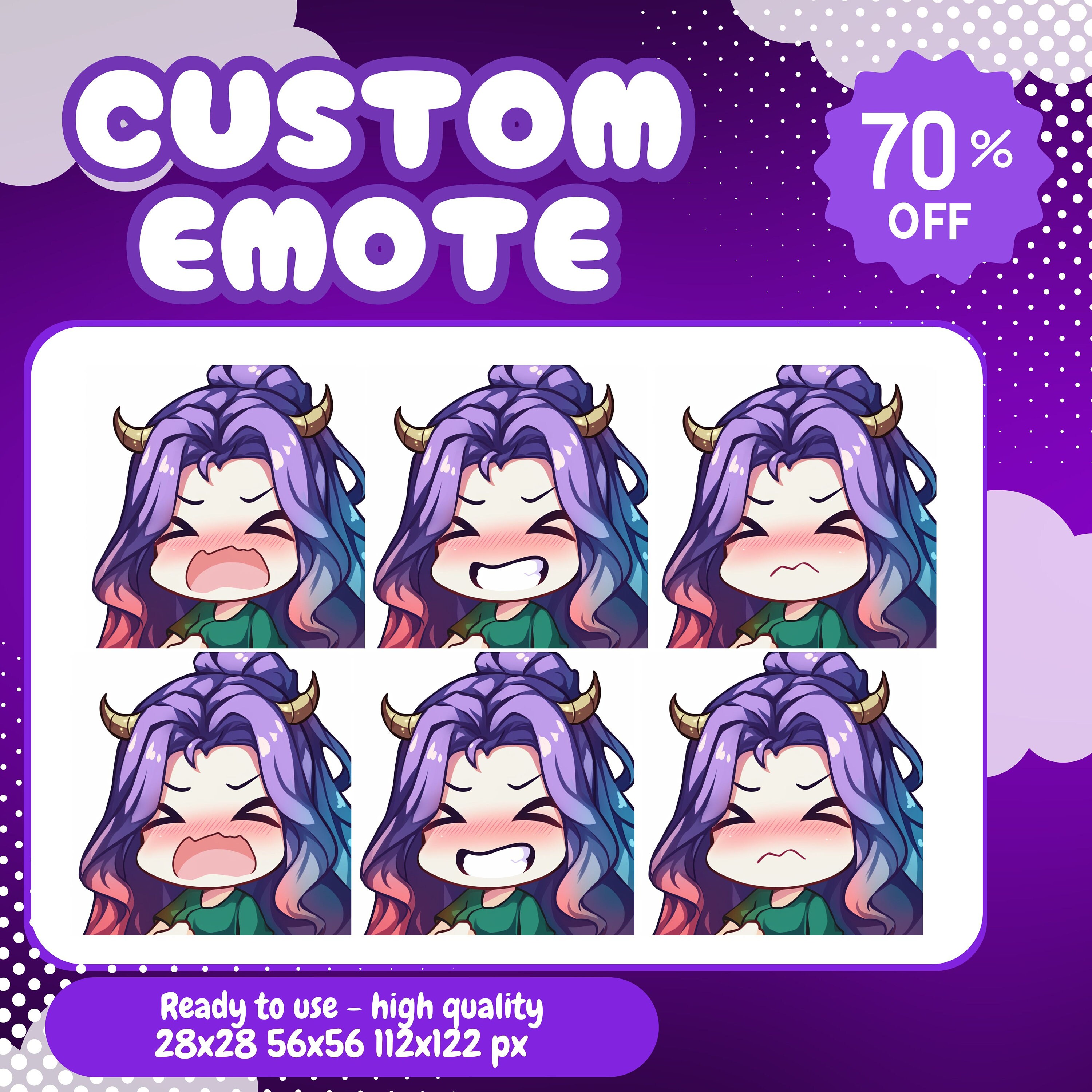 Custom Twitch Emotes | Animated Emotes | Twitch Emote for Streamer ...