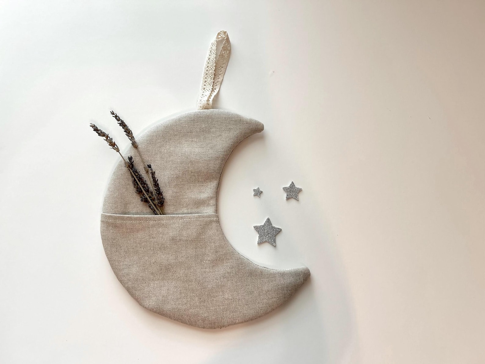 Hanging Moon With Pocket PDF Sewing Pattern - Wall Decoration Baby ...