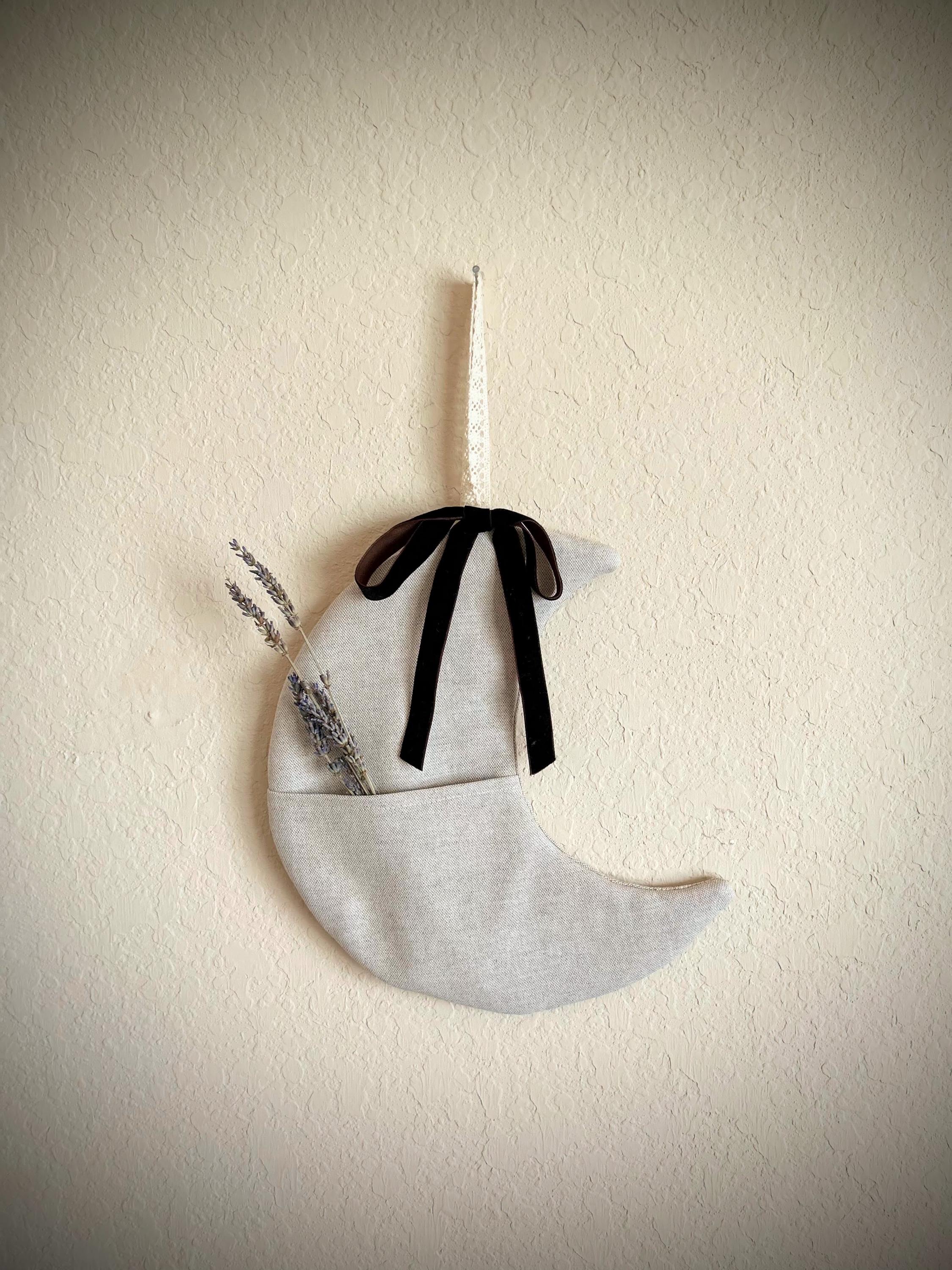 Hanging Moon Pocket Sewing Pattern: Baby Nursery Wall Decor (PDF ...