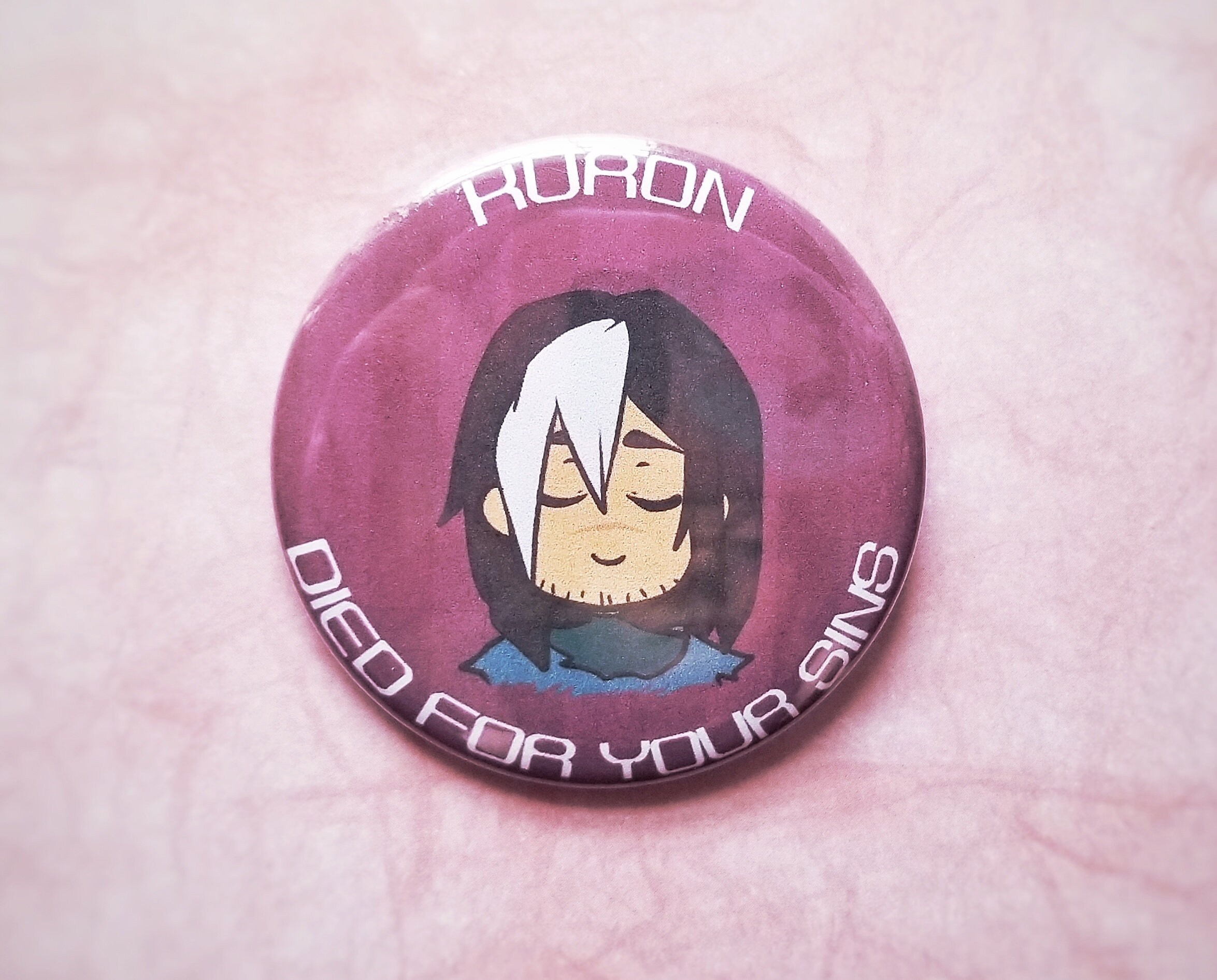 Pinback Button VLD kuron Died for Your Sins - Etsy UK