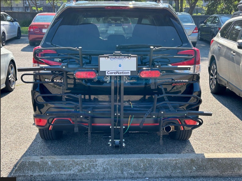 Bike Rack License Plate Holder With Lights - Etsy