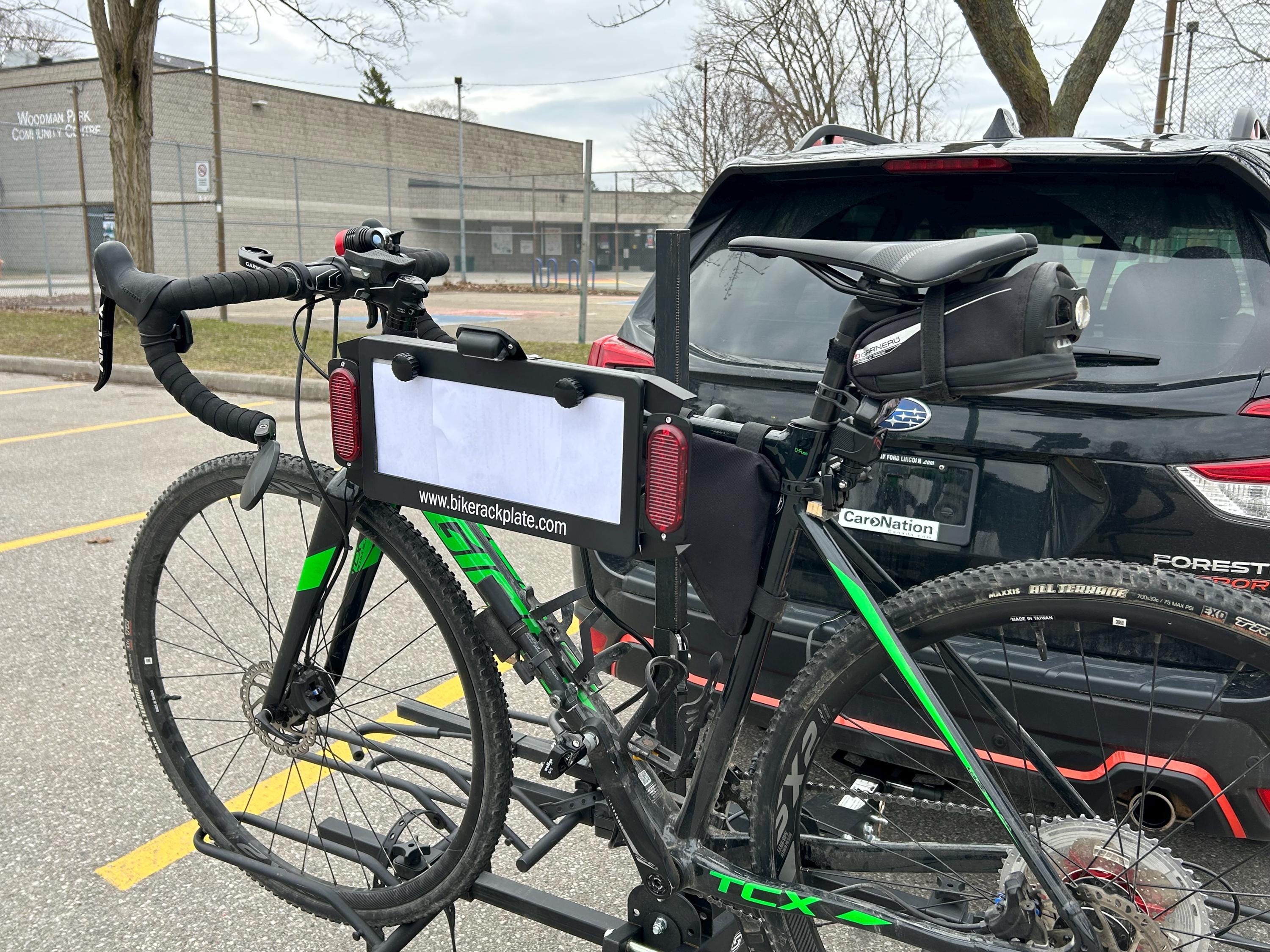 Extraordinary Bike Rack Obstructing License Plate Gallery