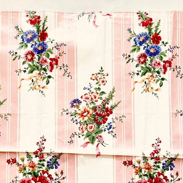 Floral Chintz Fabric - Etsy