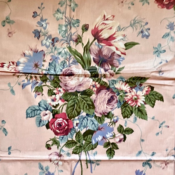 Floral Chintz Fabric - Etsy
