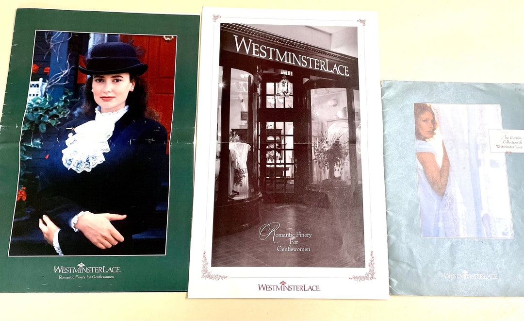 RARE Westminster Lace Catalogs From 90’s Shop - Etsy