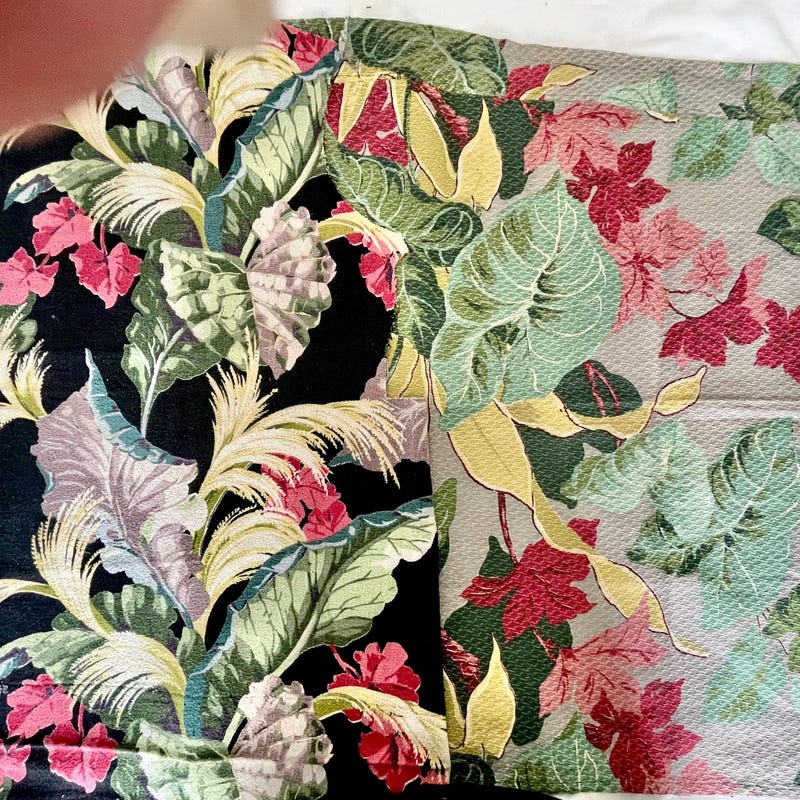 Barkcloth - Etsy
